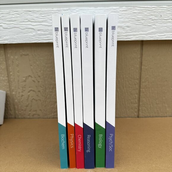 Other | Next Evolution In Mcat Prep Blueprint Review Books Set Of 6 ...